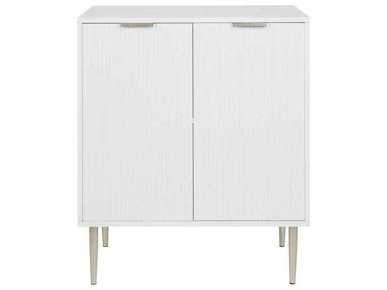 2 Door Sideboard White SOHO | Beliani.co.uk