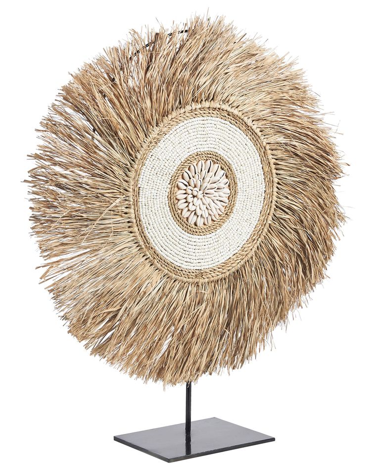 Straw Ornament Natural ACEH | Beliani.co.uk