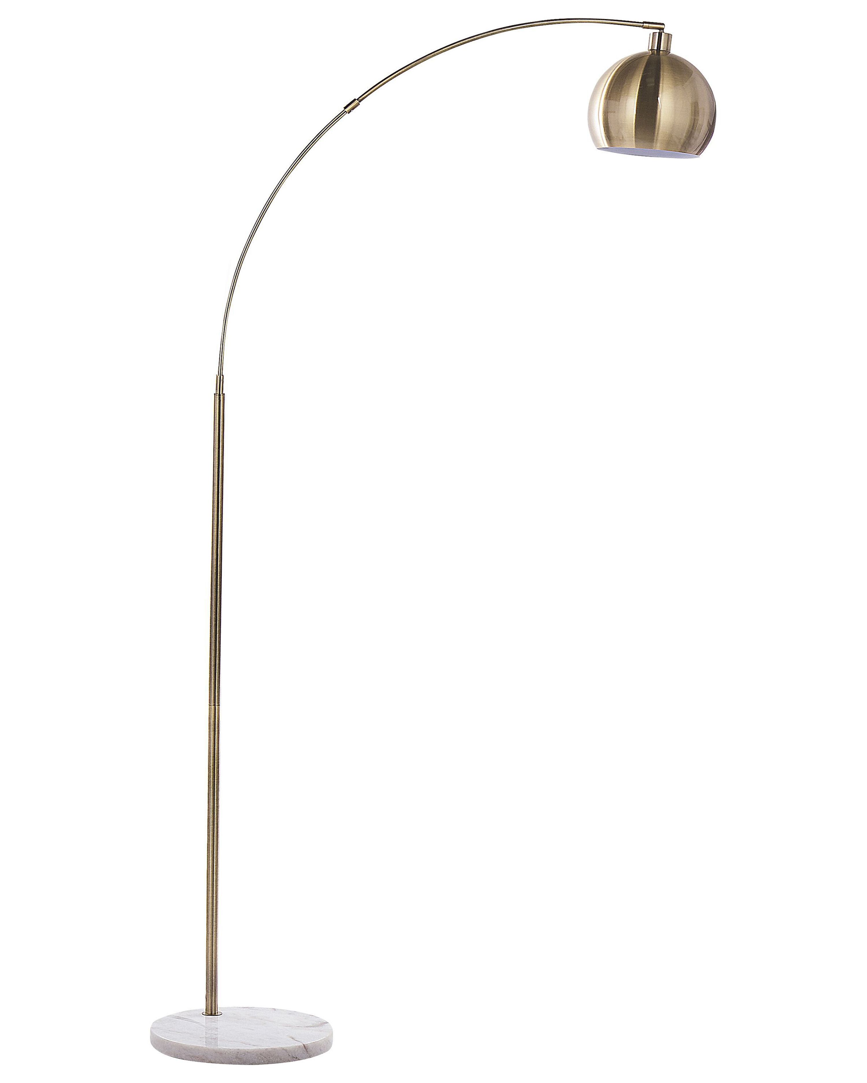 Staande lamp messing PAROO | Beliani.nl