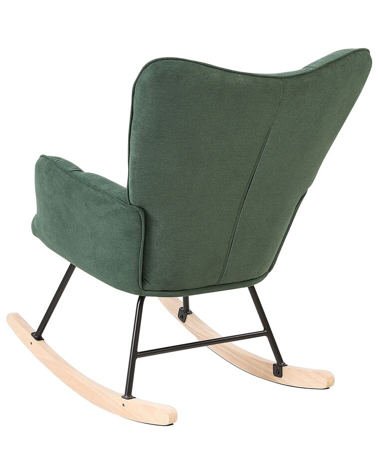 Rocking Chair Dark Green OULU | Beliani.at