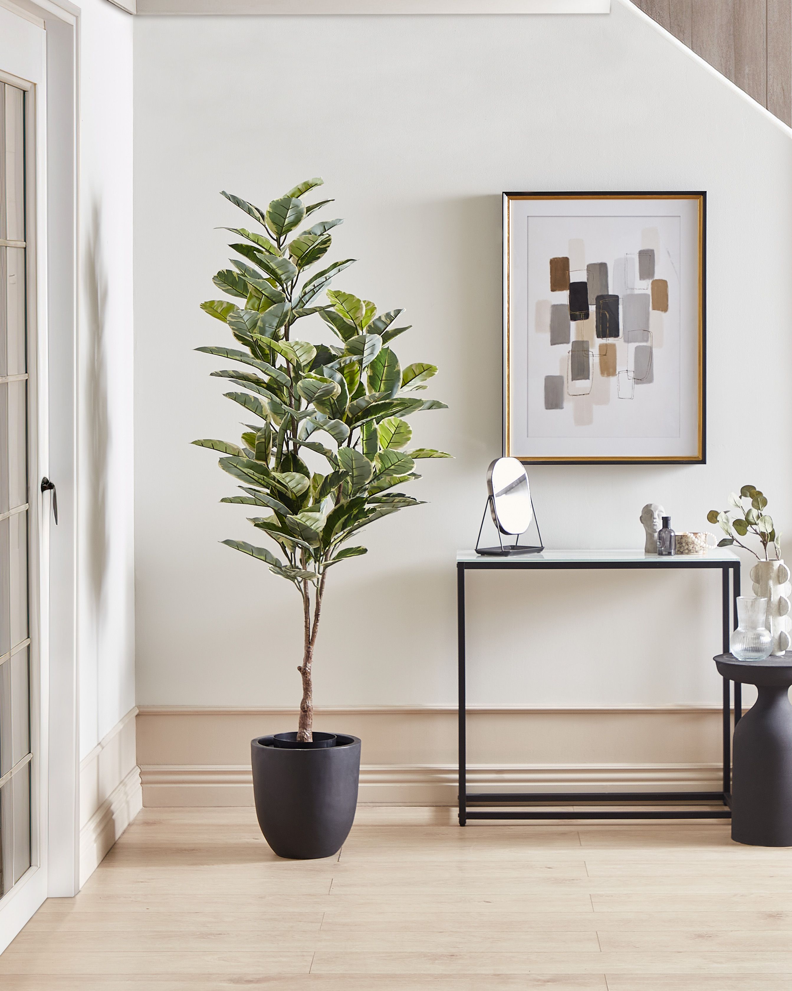 Artificial Potted Plant 160 cm FICUS ELASTICA | Beliani.dk