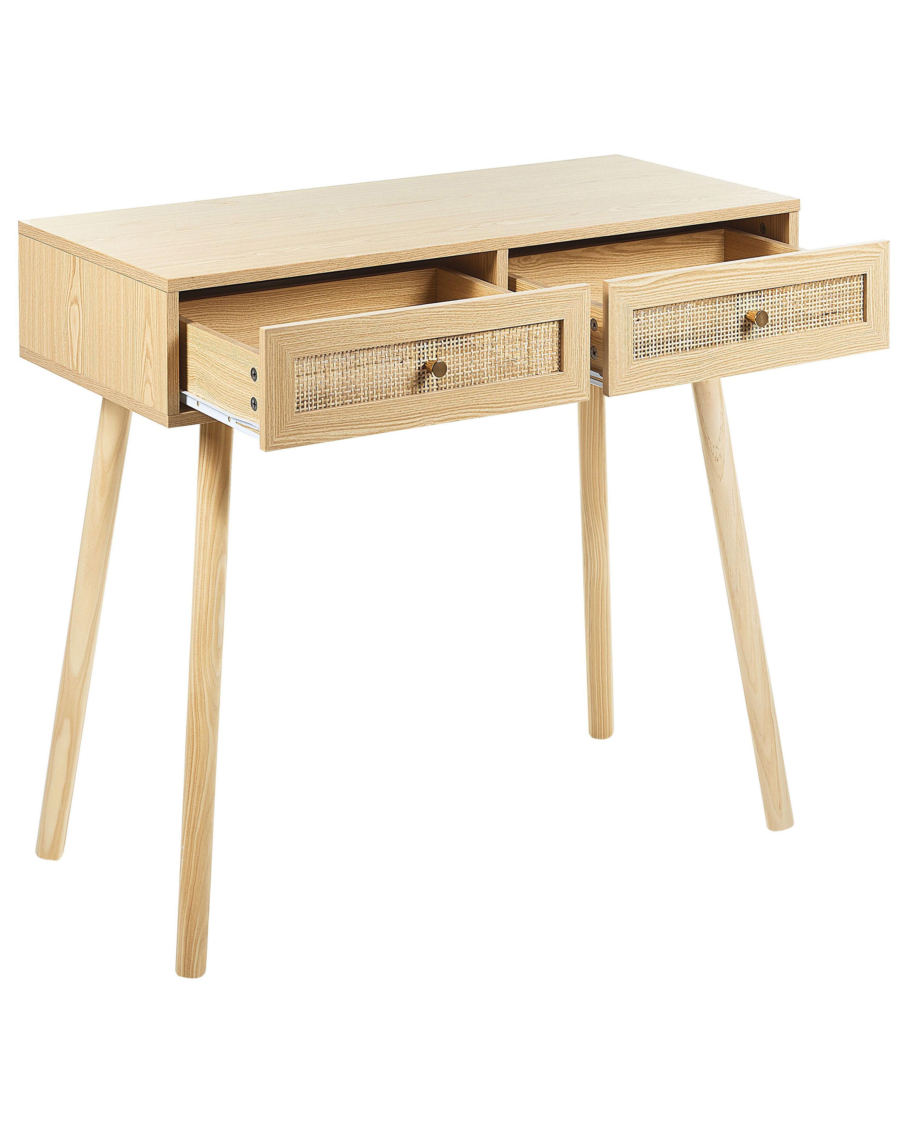 Console en rotin clair ODELL | Beliani.fr