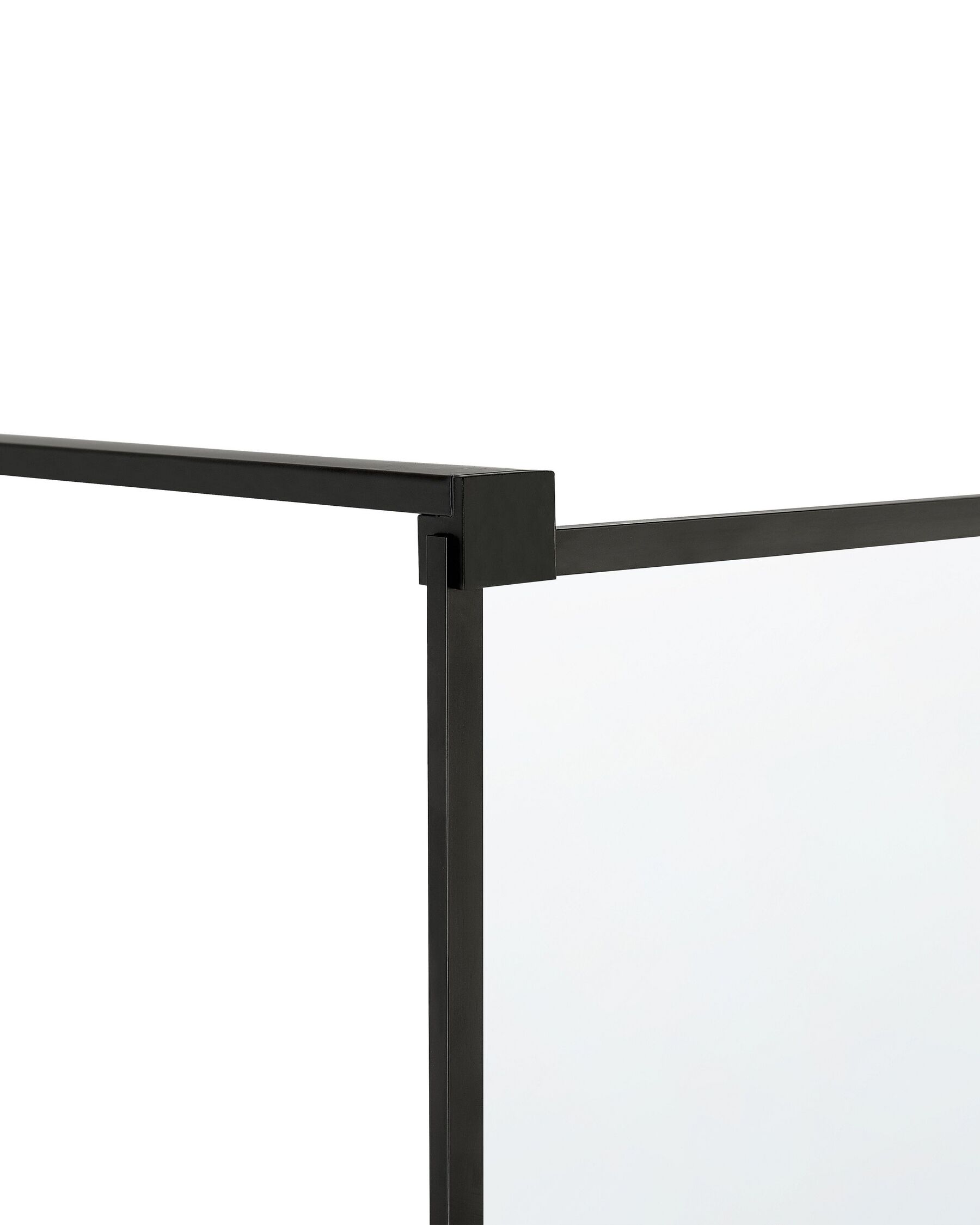 Suihkusein Karkaistu Lasi Musta 80 X 190 Cm WASPAM Beliani fi suihkusein-karkaistu-lasi-musta-80-x-190-cm-waspam-beliani-fi
