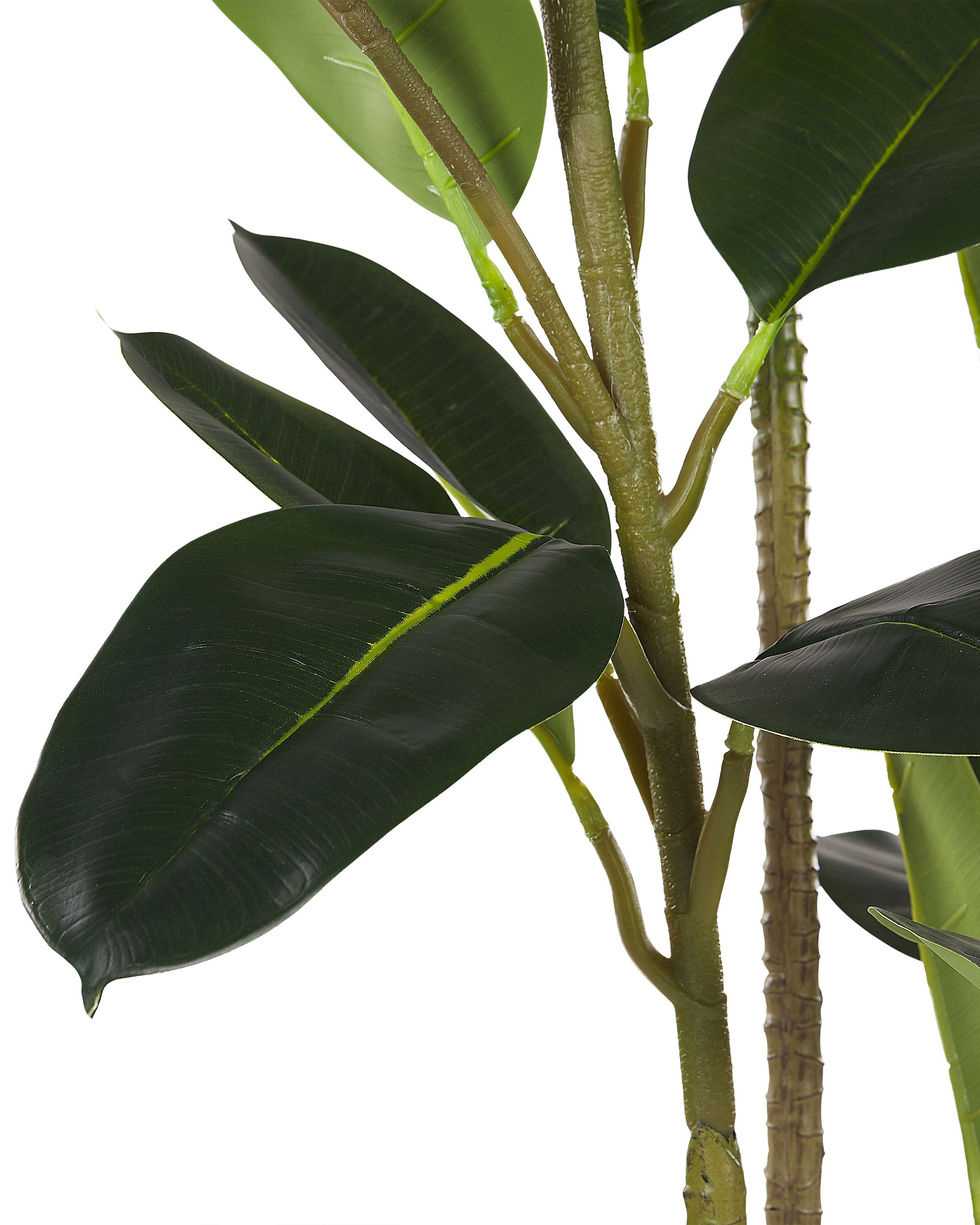 Artificial Potted Plant 134 cm FICUS ELASTICA | Beliani.co.uk