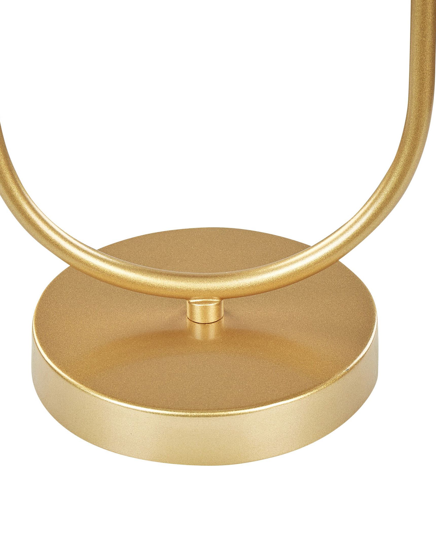 Tafellamp metaal goud YANKEE | Beliani.nl