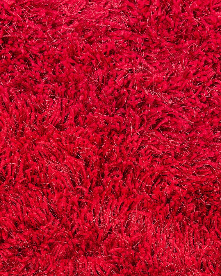Teppich rot 140 x 200 cm Shaggy CIDE | Beliani.de