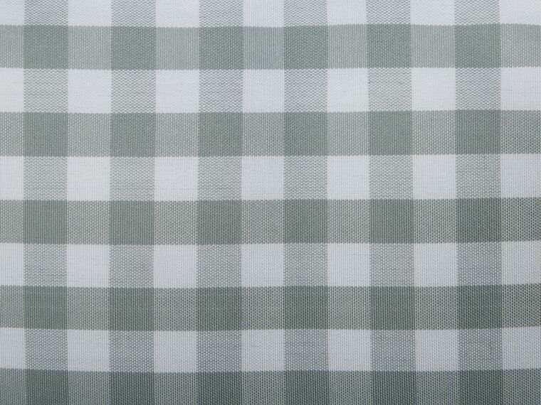 Sierkussen geruit patroon groen/wit 45 x 45 cm TALYA | Beliani.nl