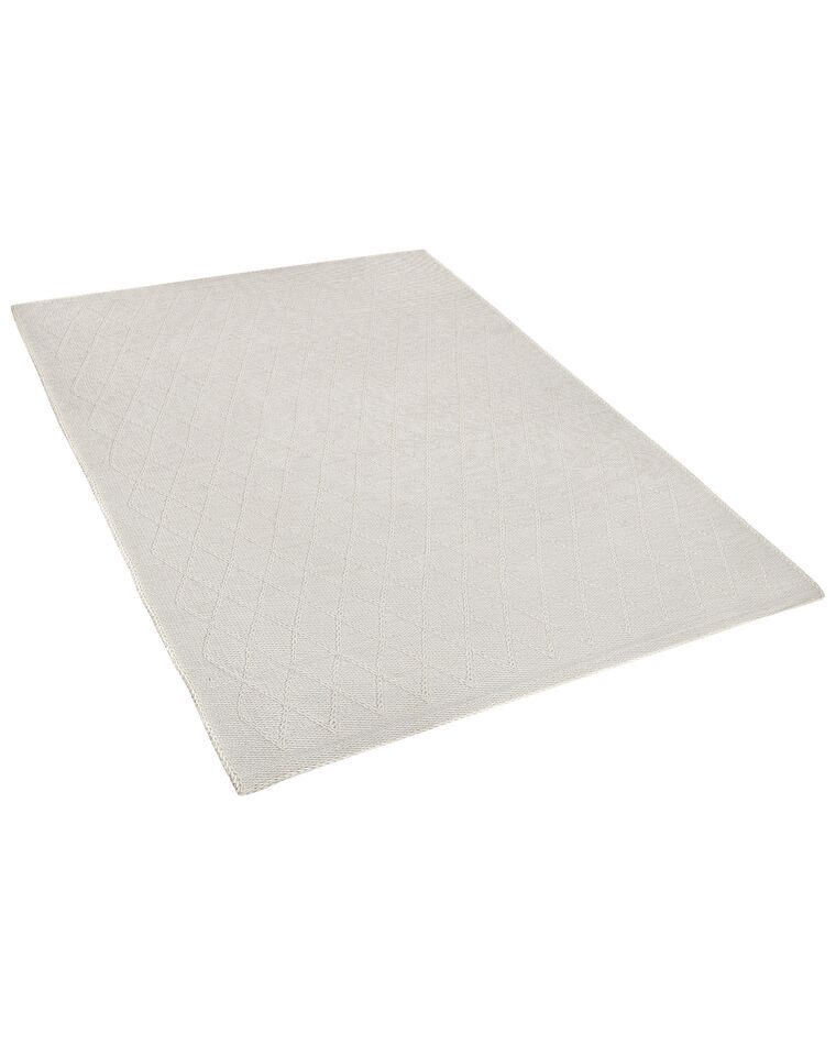 Area Rug 80 x 150 cm Off-White ERZIN | Beliani.co.uk