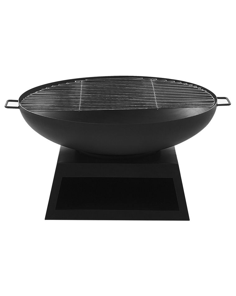 Charcoal Fire Pit Black SEMERU | Beliani.co.uk