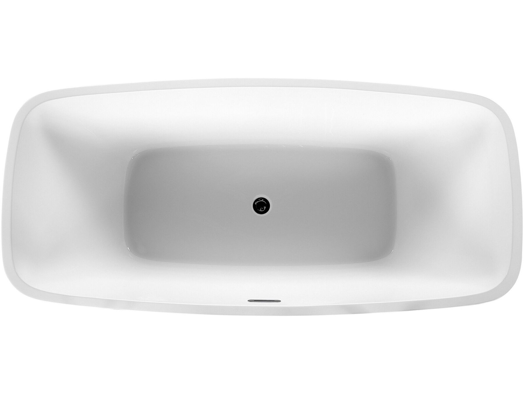 Freestanding Bath 1700 x 780 mm White MINGO | Beliani.co.uk