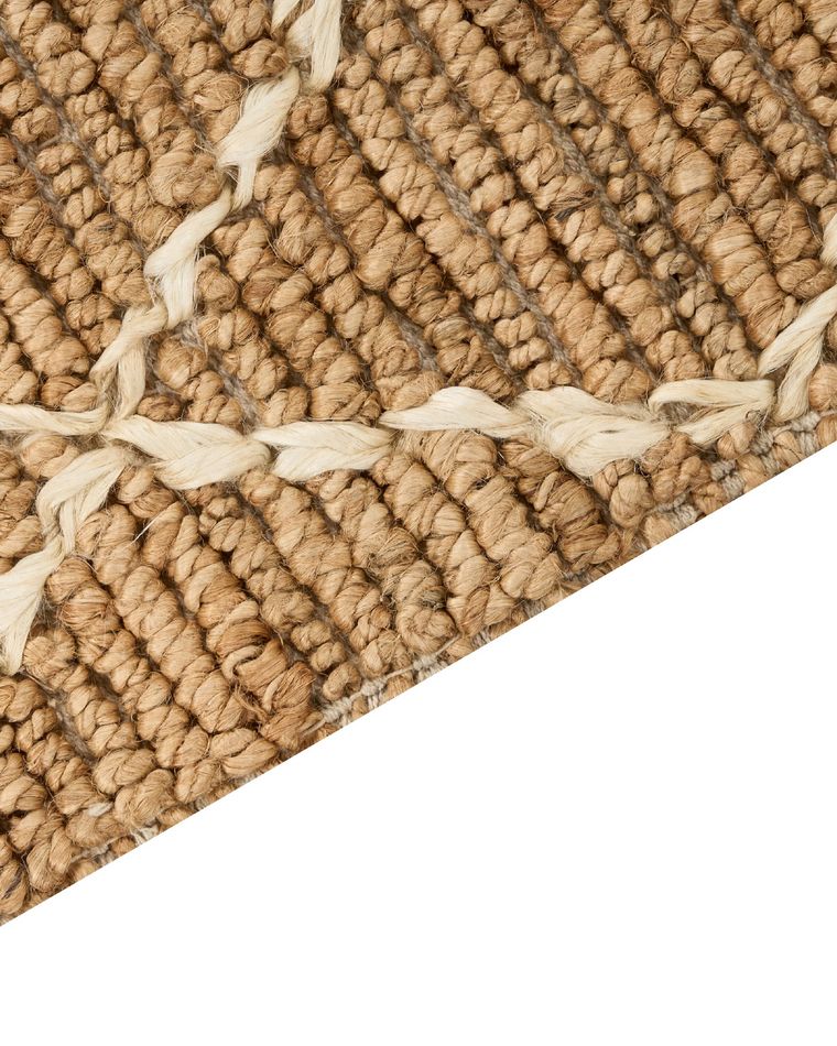 Alfombra de yute 200 x 300 cm beige ZORAVA | Beliani.es