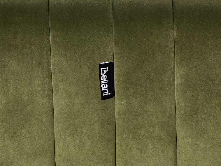 3-istuttava sohva sametti tummanvihreä MALUNG | Beliani.fi