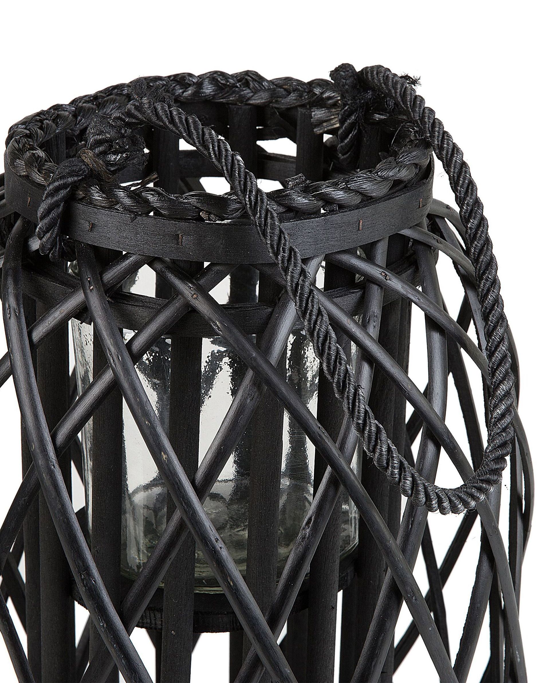 Linterna negra 40 cm MAURITIUS | Beliani.es