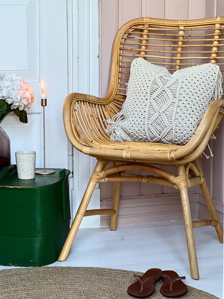 Rattan Accent Chair Natural TOGO | Beliani.co.uk