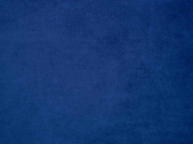 Chaiselongue Samtstoff blau linksseitig NIMES | Beliani.de