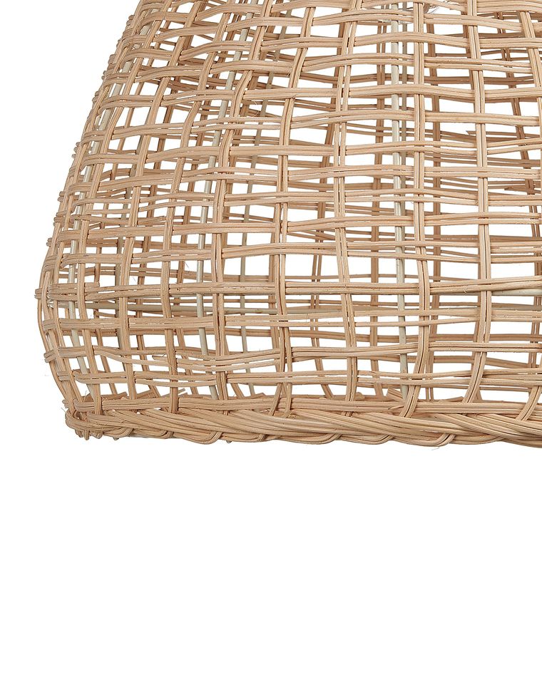 Candeeiro de teto em rattan cor natural SAKENI | Beliani.pt