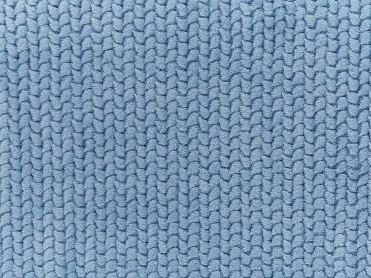 Koc 200 x 220 cm niebieski BJAS | Beliani.pl