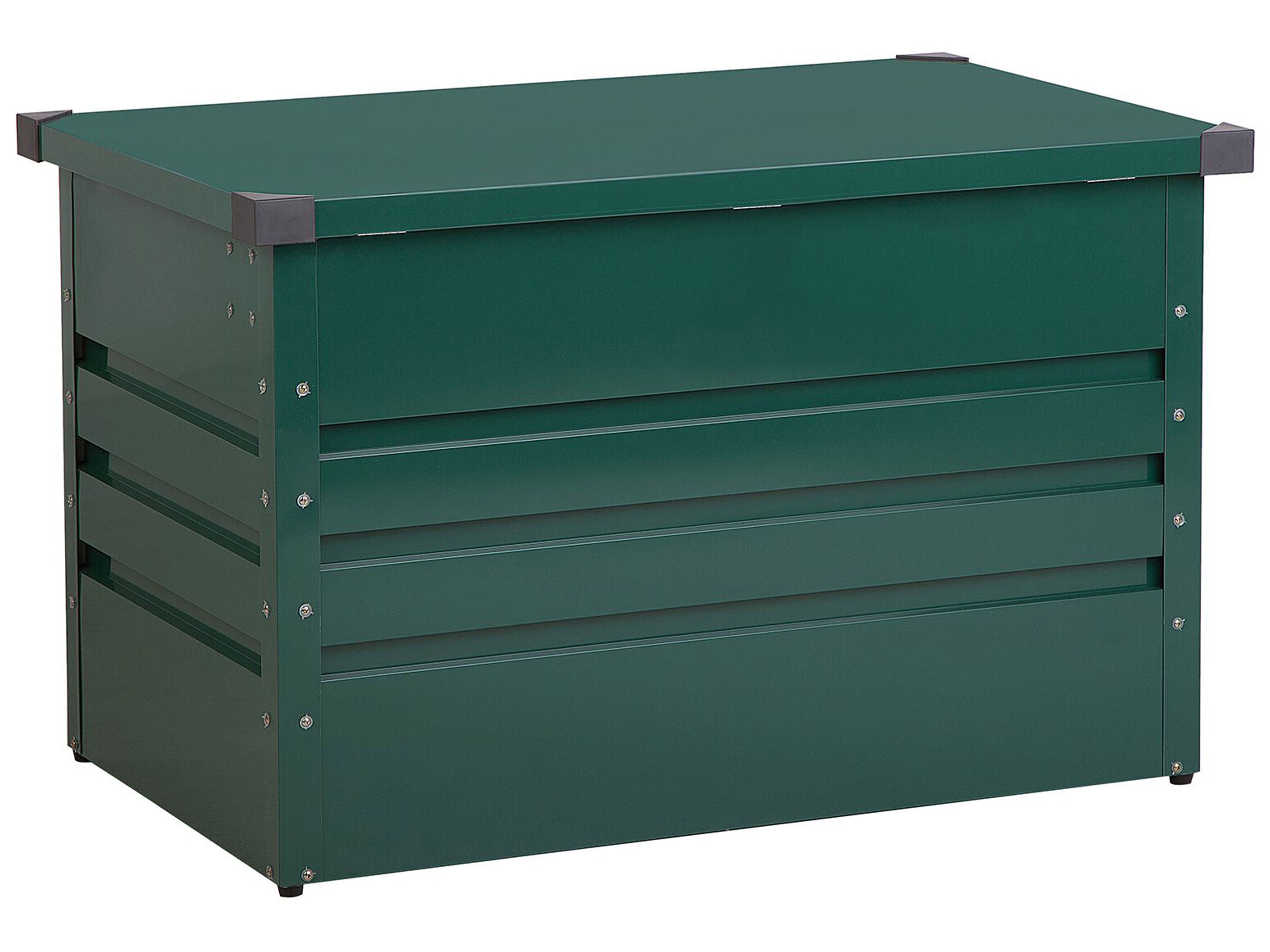 Garden Storage Box 100 x 62 cm Green CEBROSA | Beliani.co.uk
