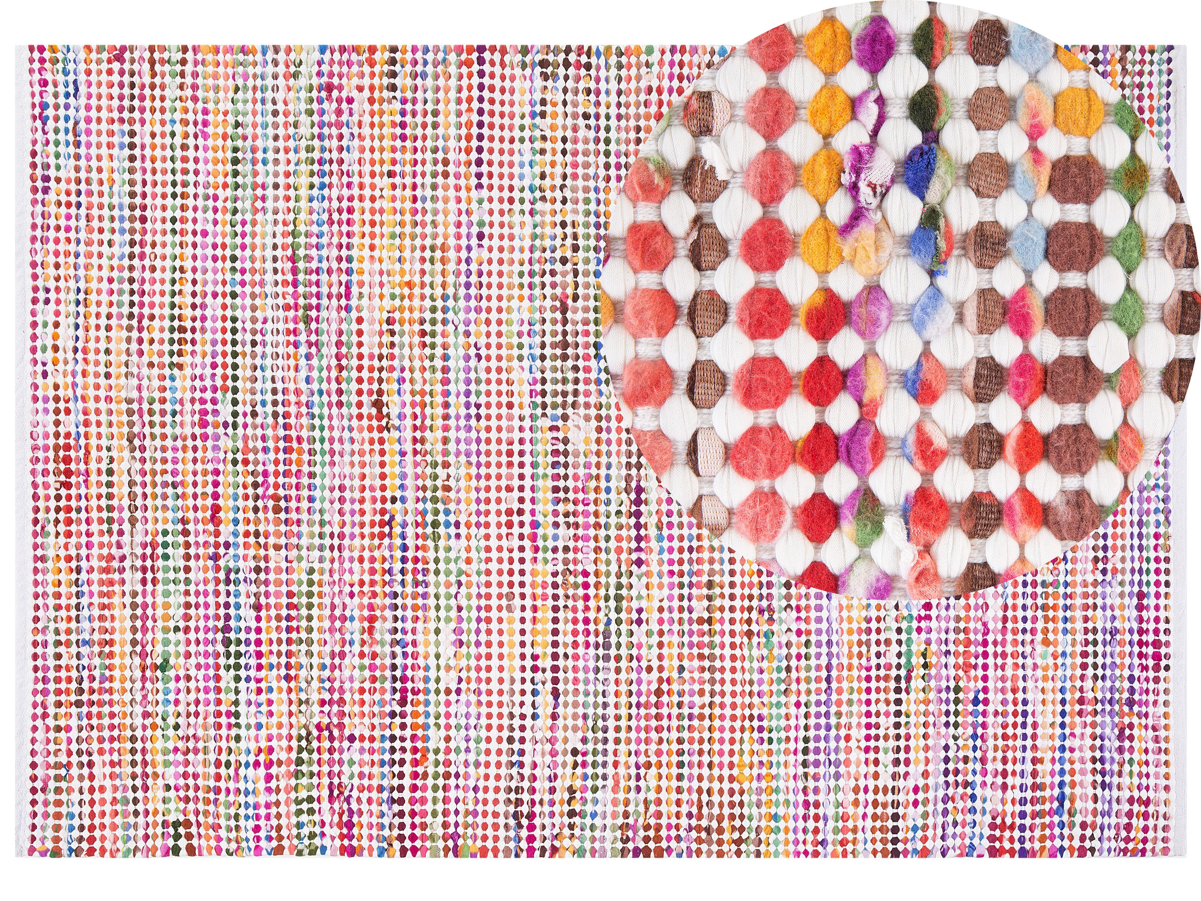 Teppich bunt 160 x 230 cm Kurzflor BELEN | Beliani.de