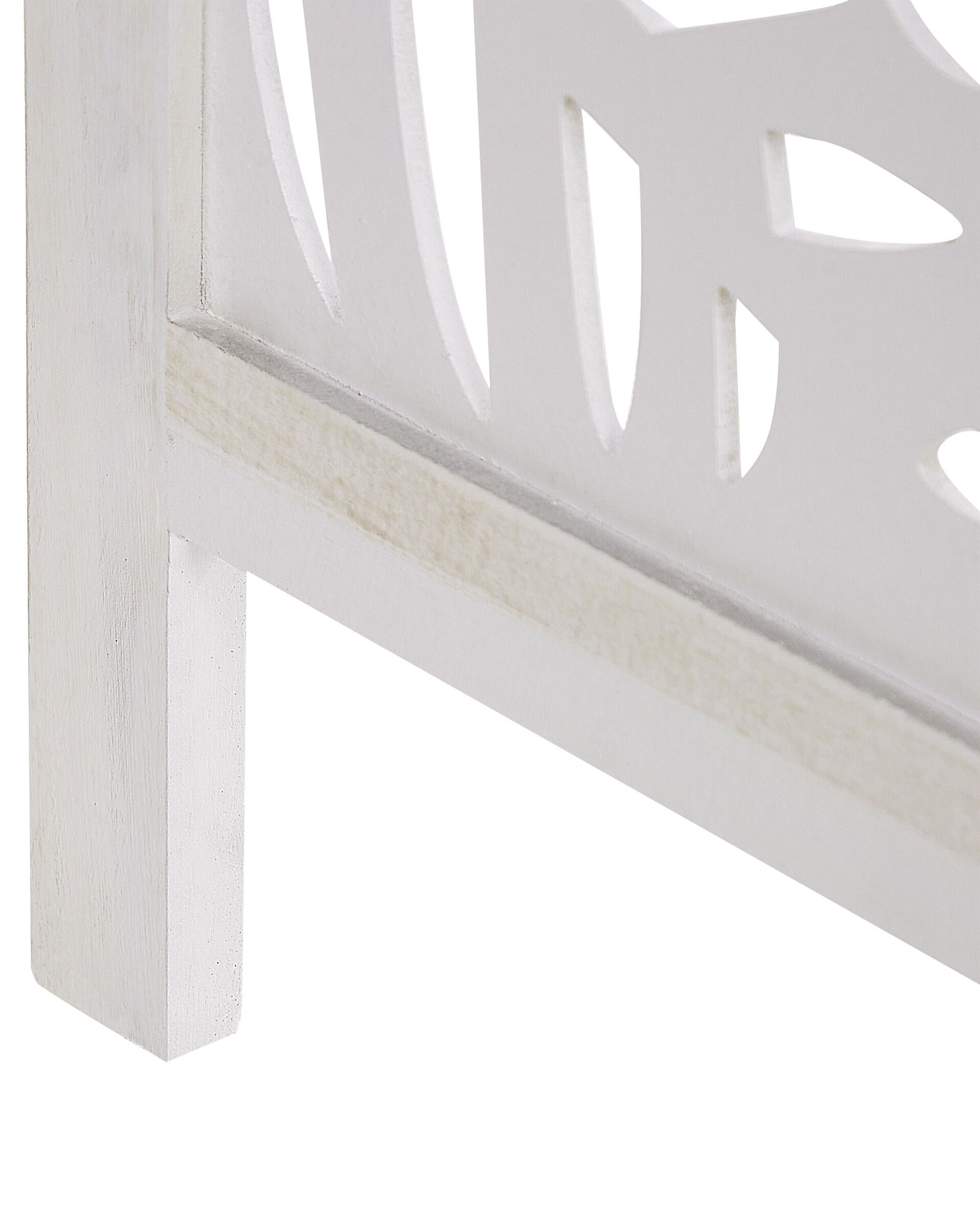 Wooden Folding 3 Panel Room Divider 170 x 122 cm White MELAGO | Beliani ...