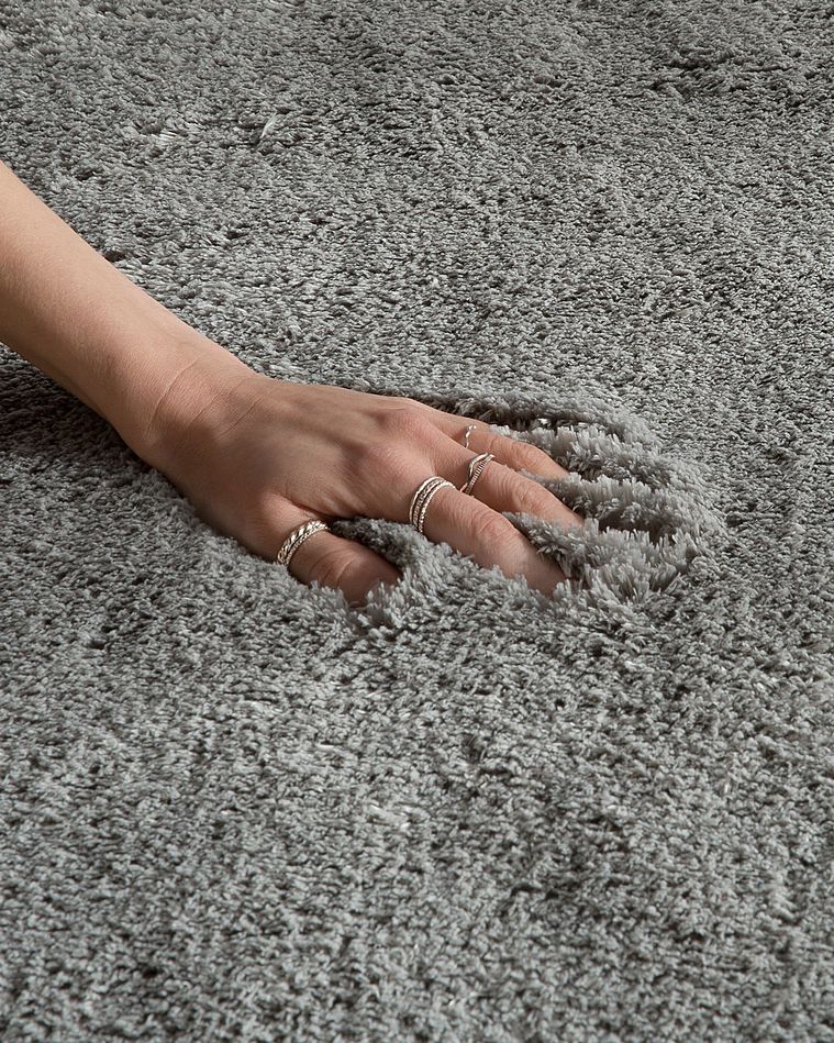 Shaggy Area Rug 80 x 150 cm Grey EVREN | Beliani.co.uk