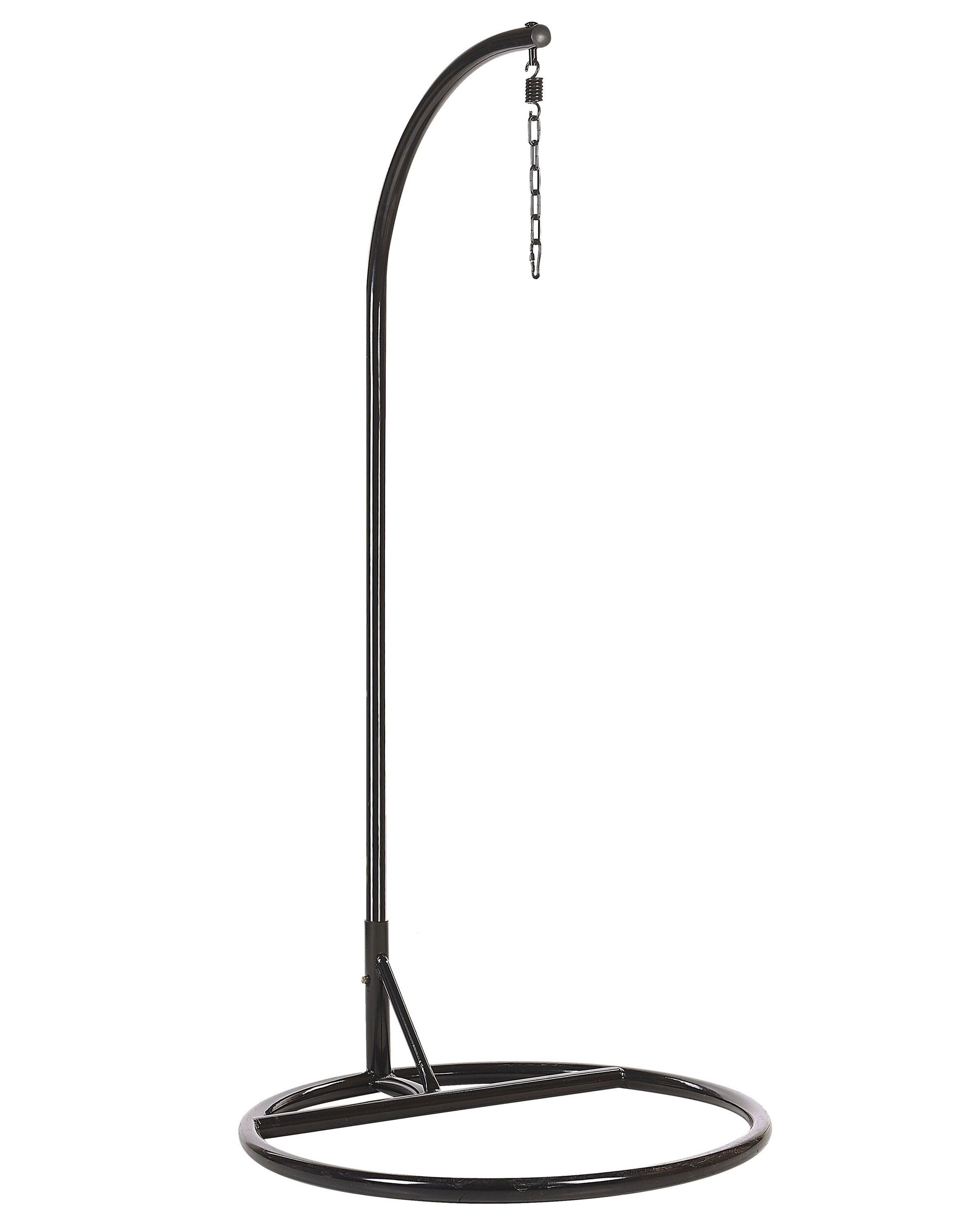 Hanging Chair Stand Black STAN | Beliani.co.uk