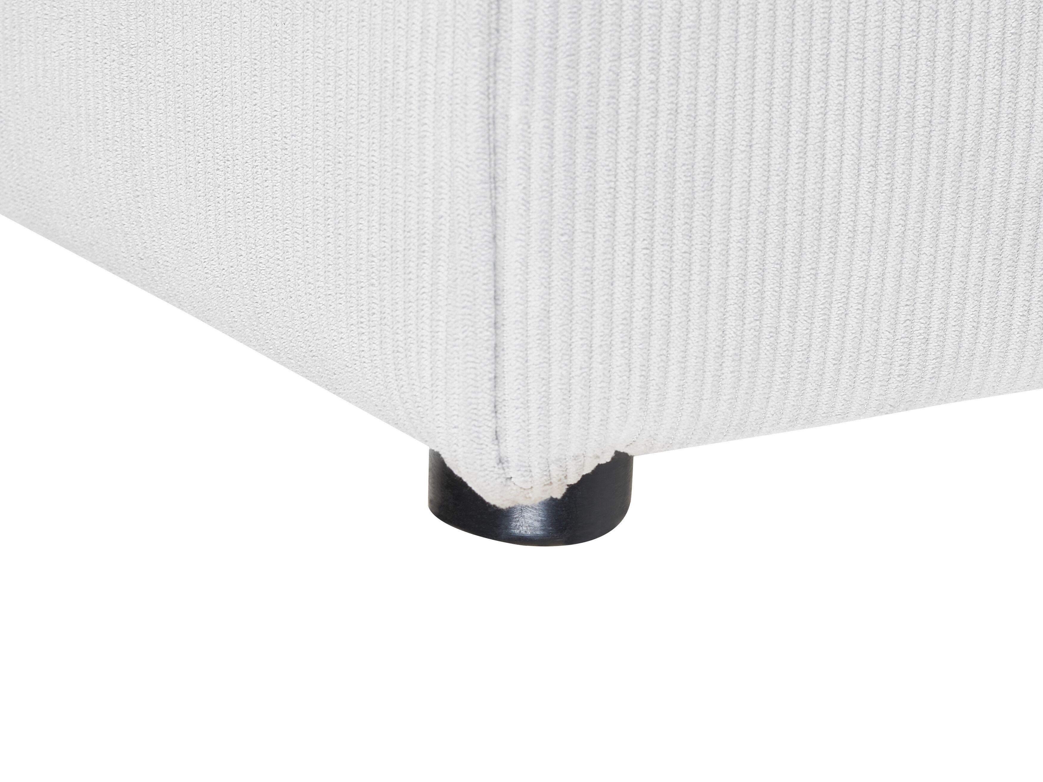 Divaani vakosametti luonnonvalkoinen LEMVIG | Beliani.fi