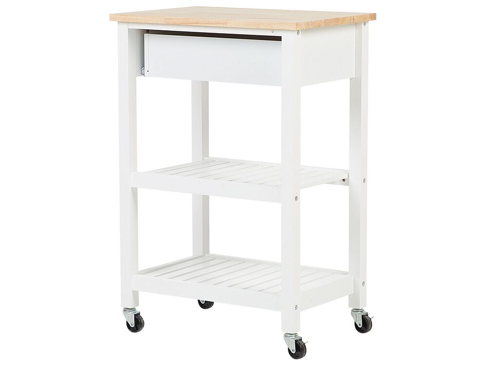 Keuken trolley wit HIUMA | Gratis Levering
