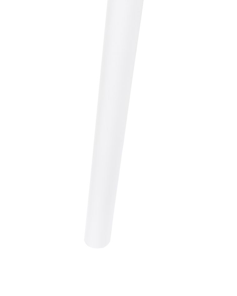 Tuoli muovi valkoinen 2 kpl FOMBY | Beliani.fi