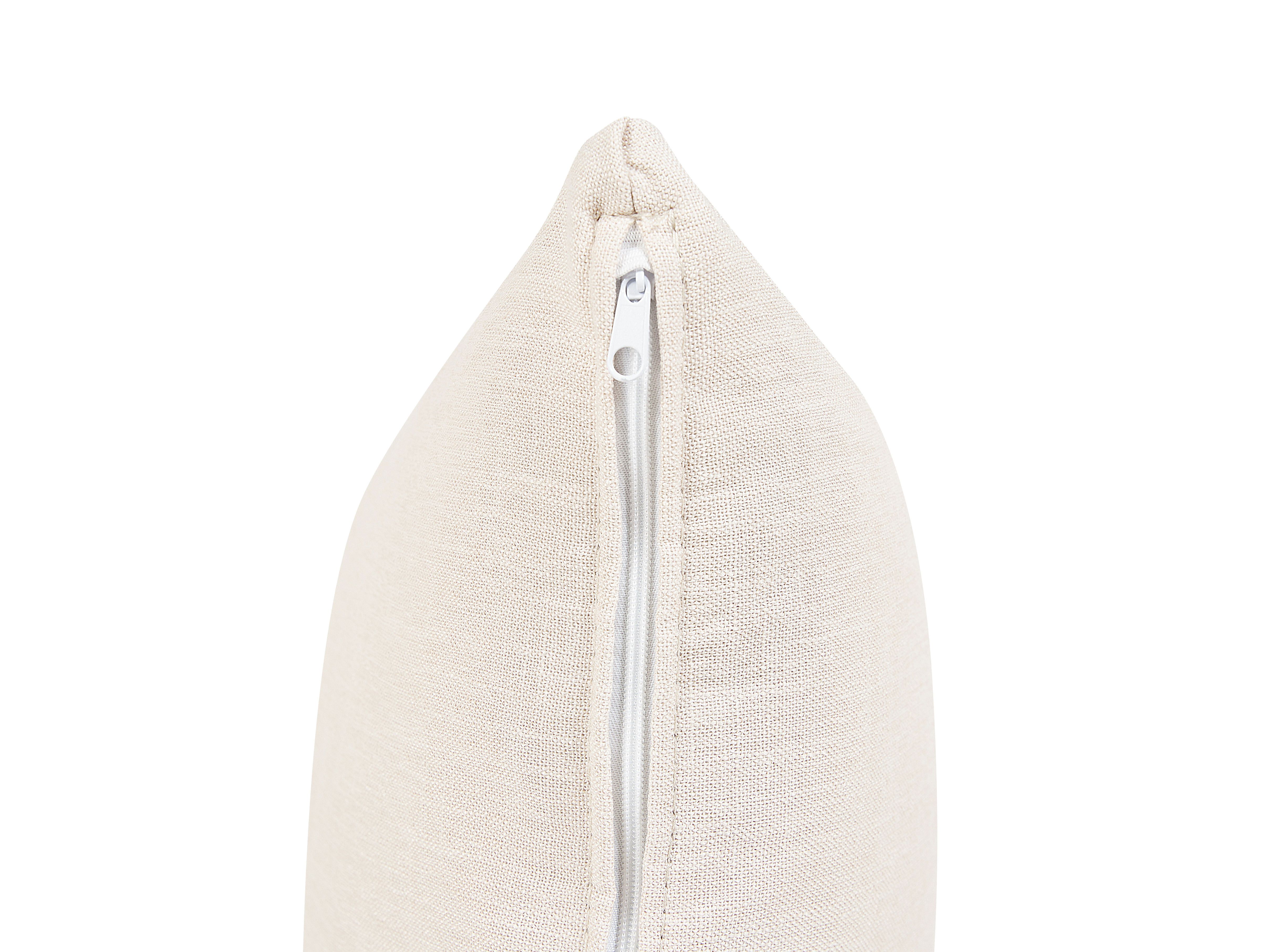 3 Seater Fabric Sofa Beige GILJA | Beliani.co.uk