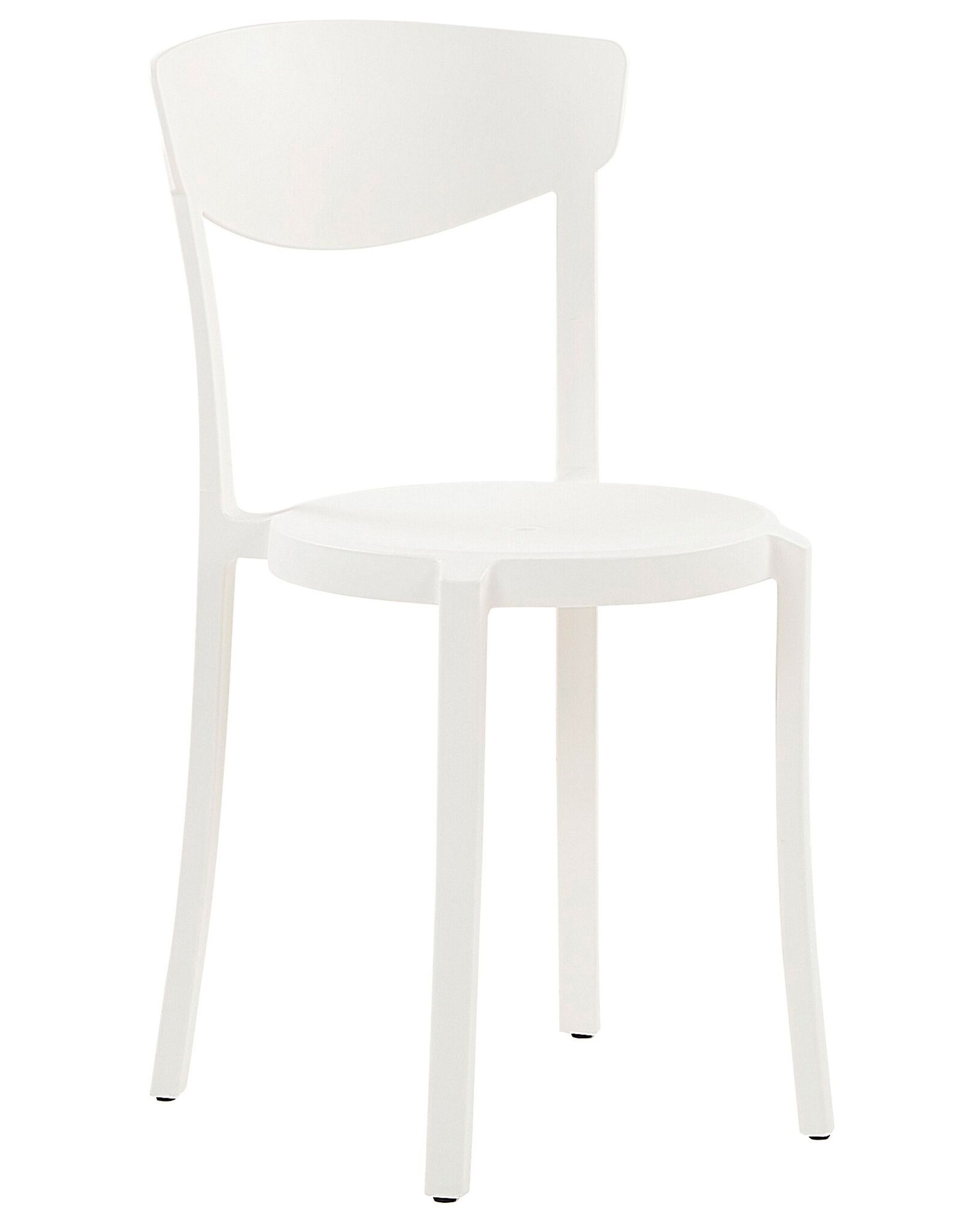 Set of 4 Dining Chairs White VIESTE | Beliani.co.uk