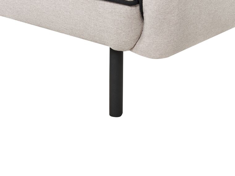 3-istuttava sohva kangas vaaleanharmaa TONSBERG | Beliani.fi