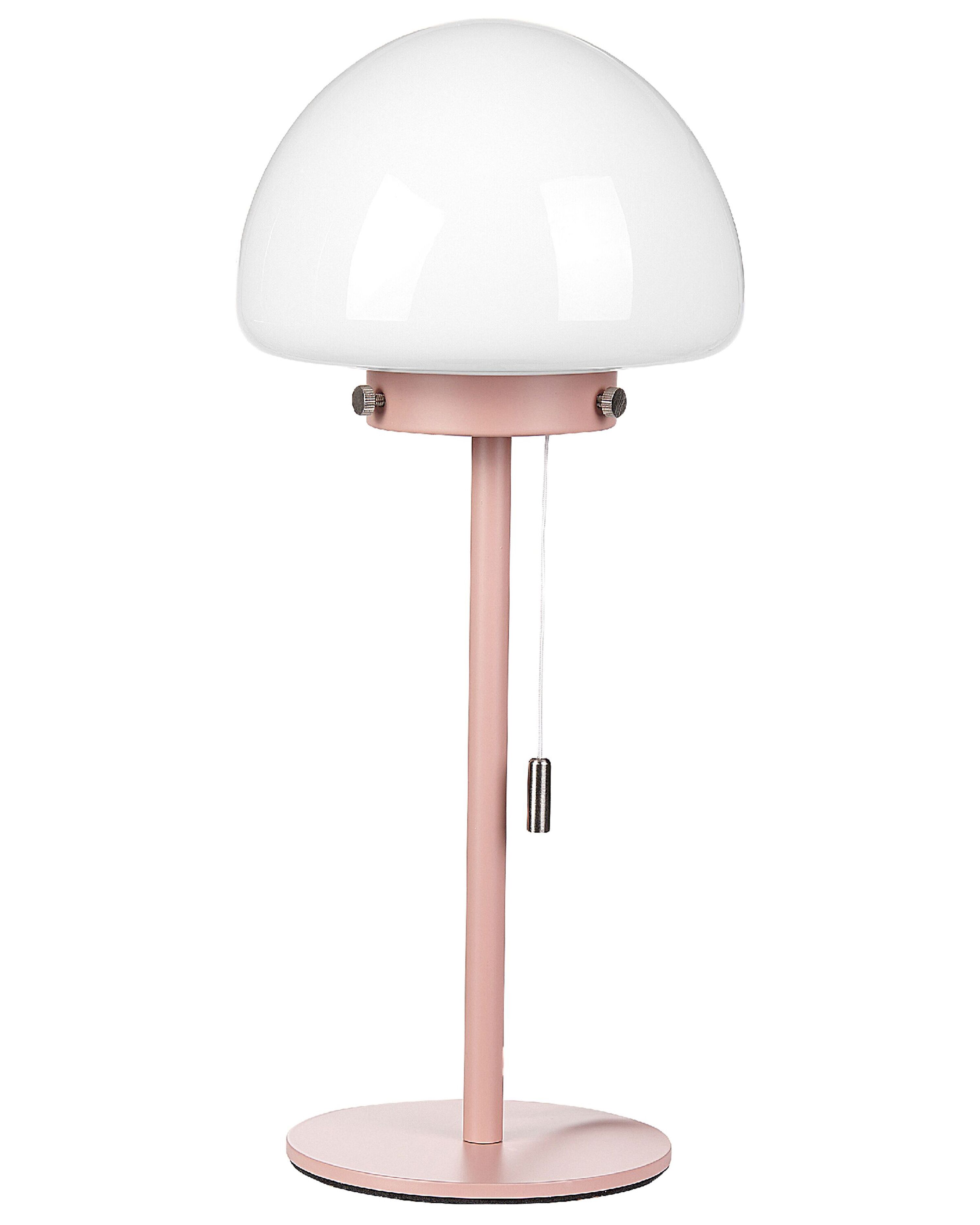 Table Lamp Pink MORUGA | Beliani.co.uk