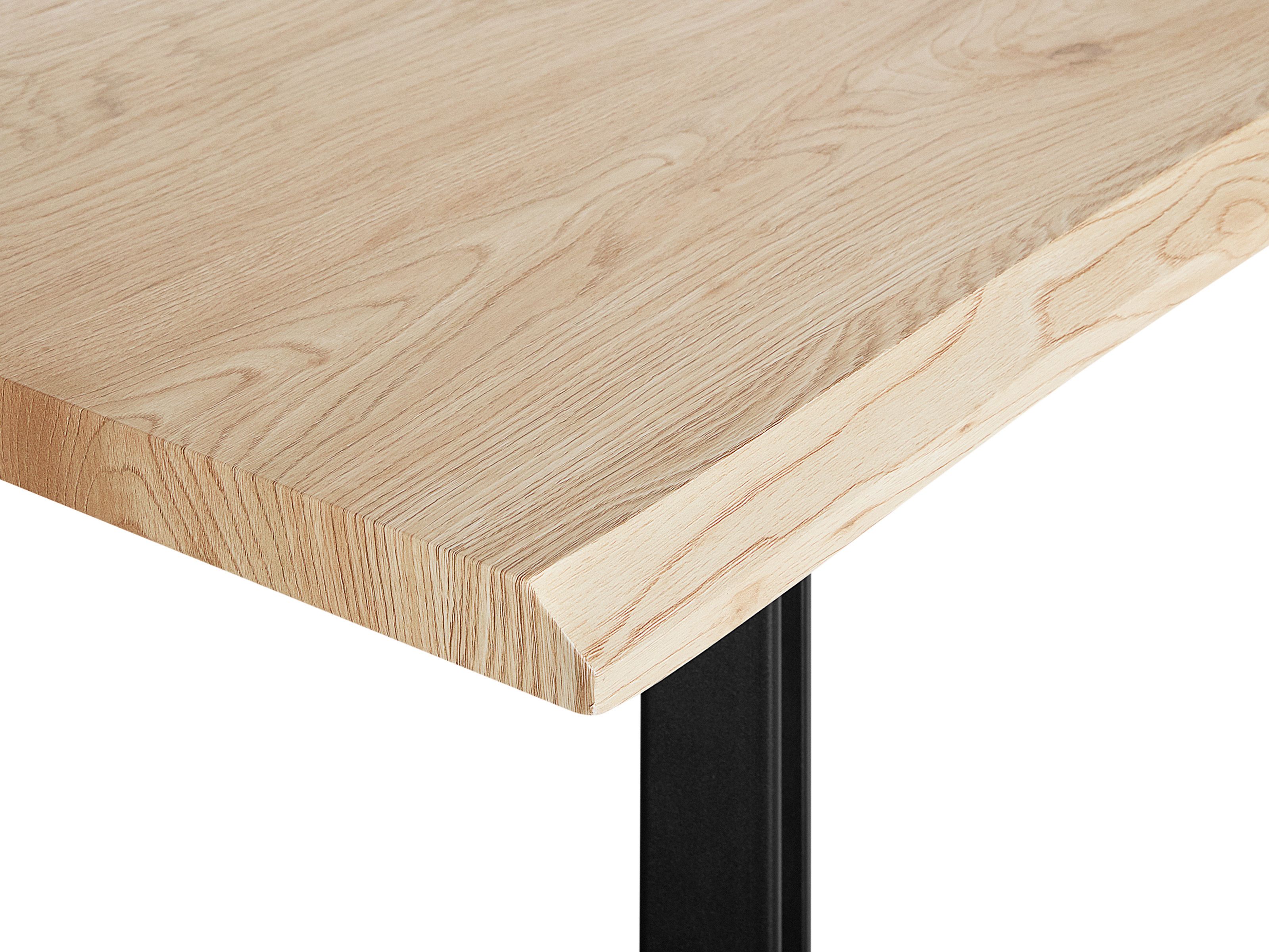 Dining Table 180 x 90 cm Light Wood GRAHAM | Beliani.co.uk