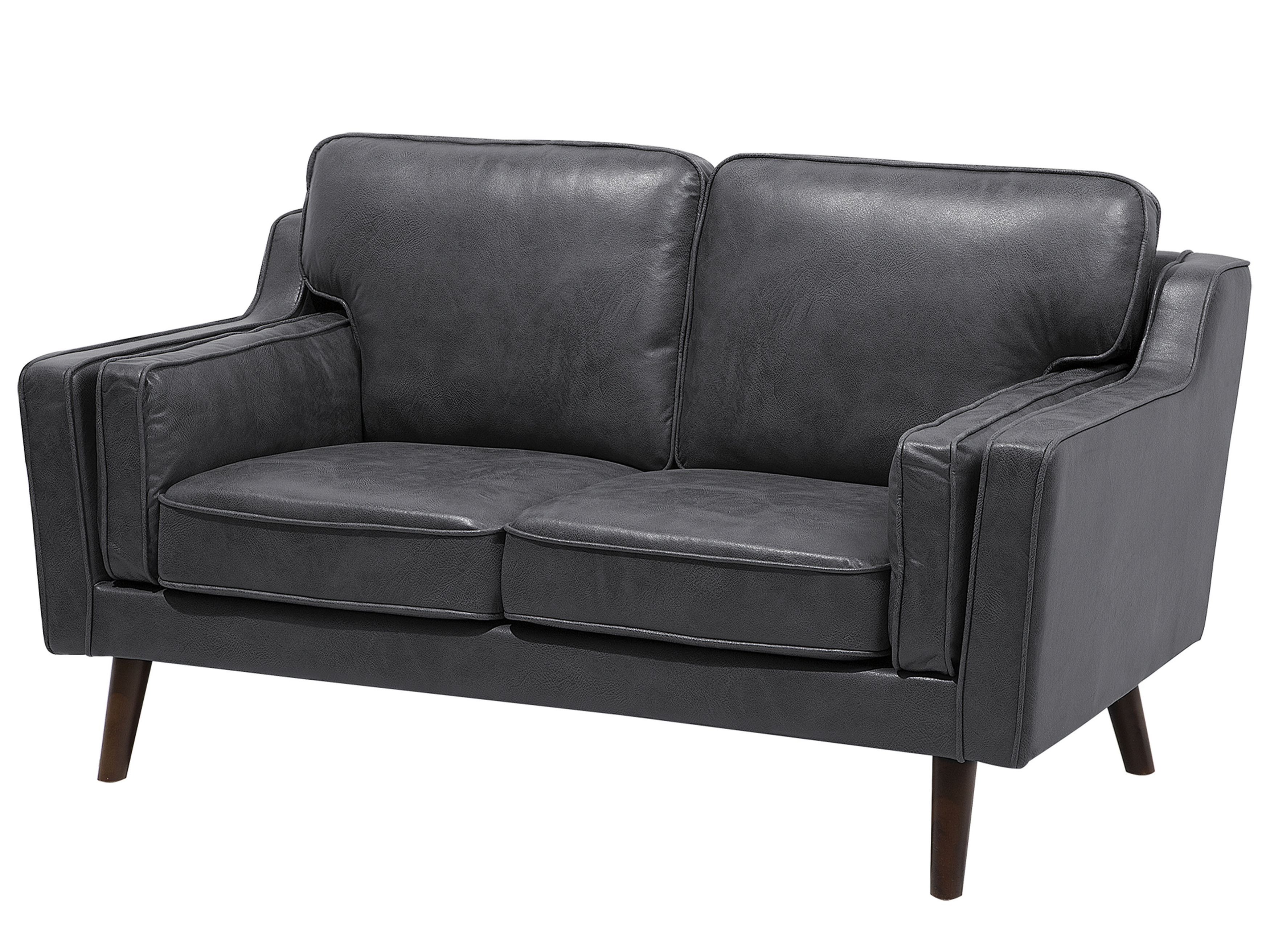2 Sitzer Sofa Kunstleder