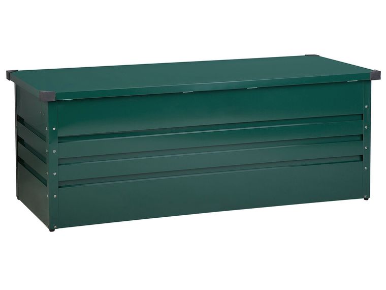 Garden Storage Box 165 x 70 cm Green CEBROSA | Beliani.co.uk