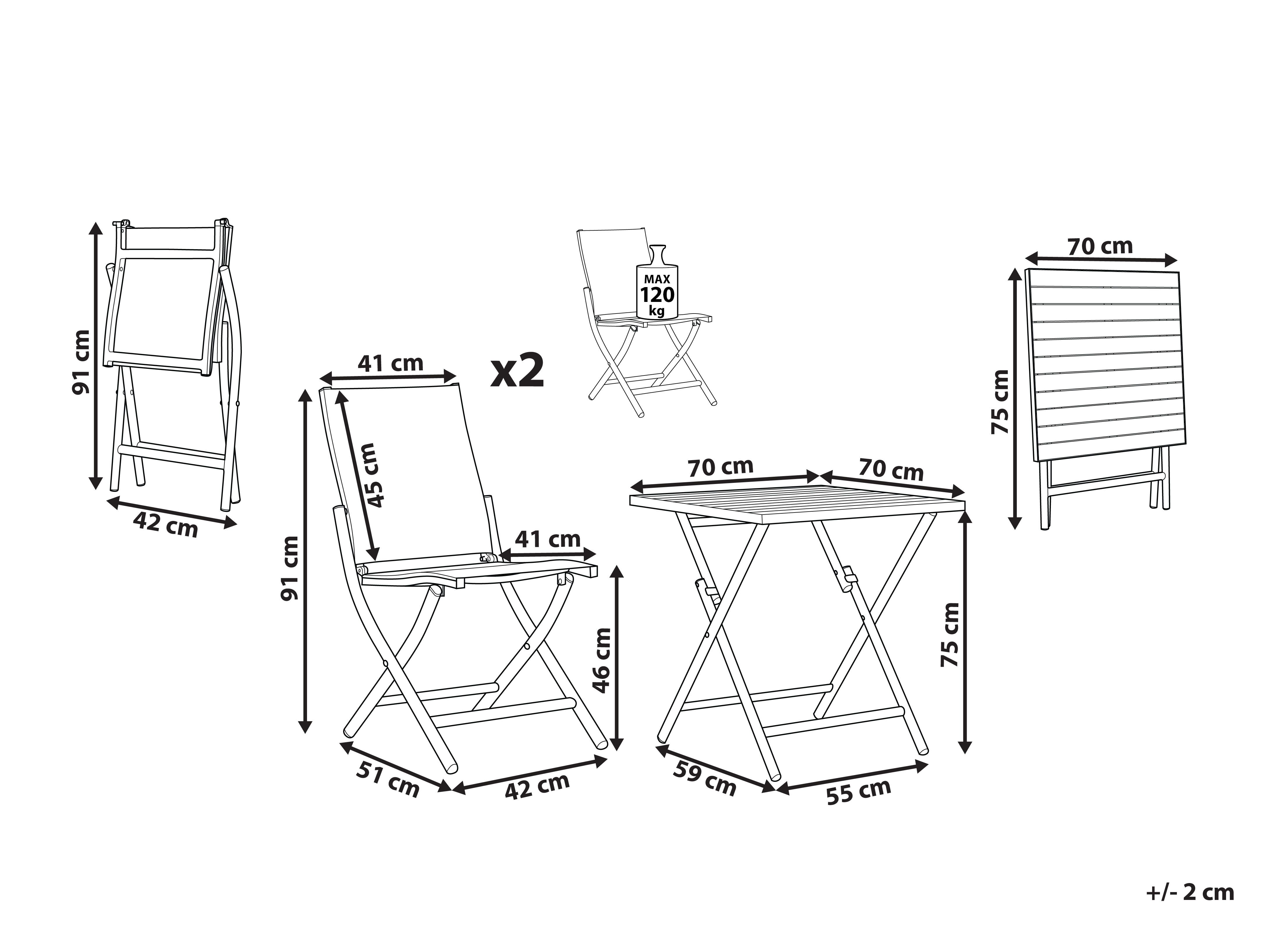 balkonset-aluminium-textilbespannung-grau-2-sitzer-zusammenklappbar