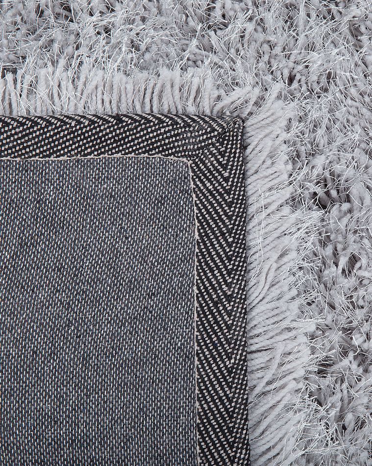 Teppich hellgrau 160 x 230 cm Shaggy CIDE | Beliani.ch