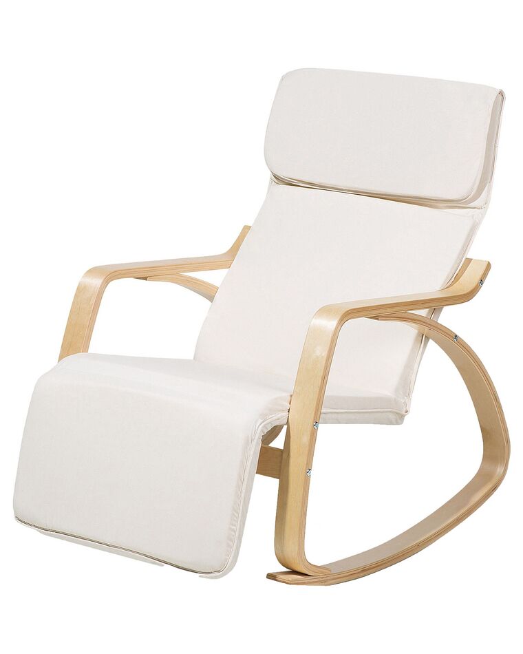 Rocking Chair Beige WESTON | Beliani.co.uk