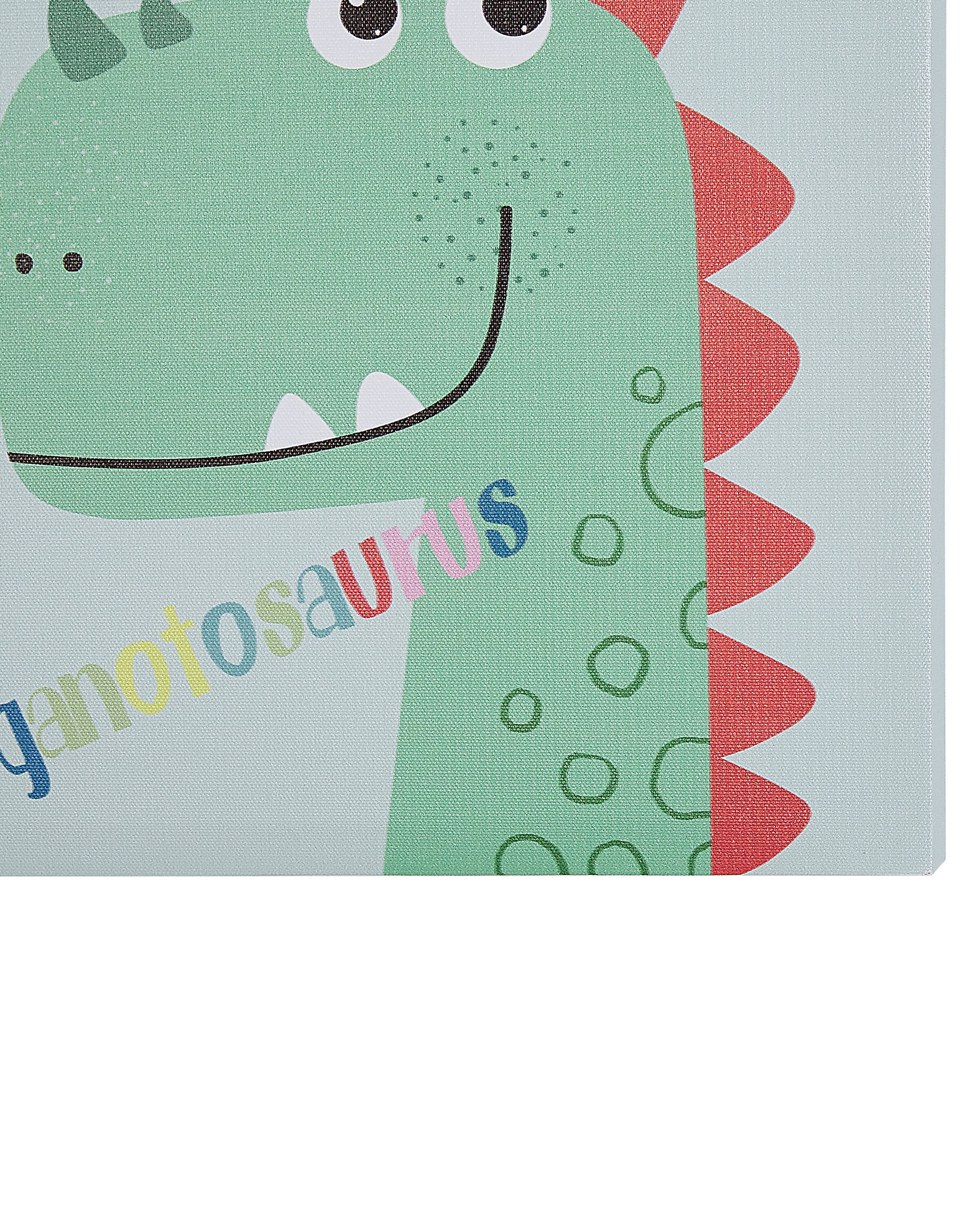 Wanddecoratie wit/groen set van 3 BINGUI | Gratis Levering