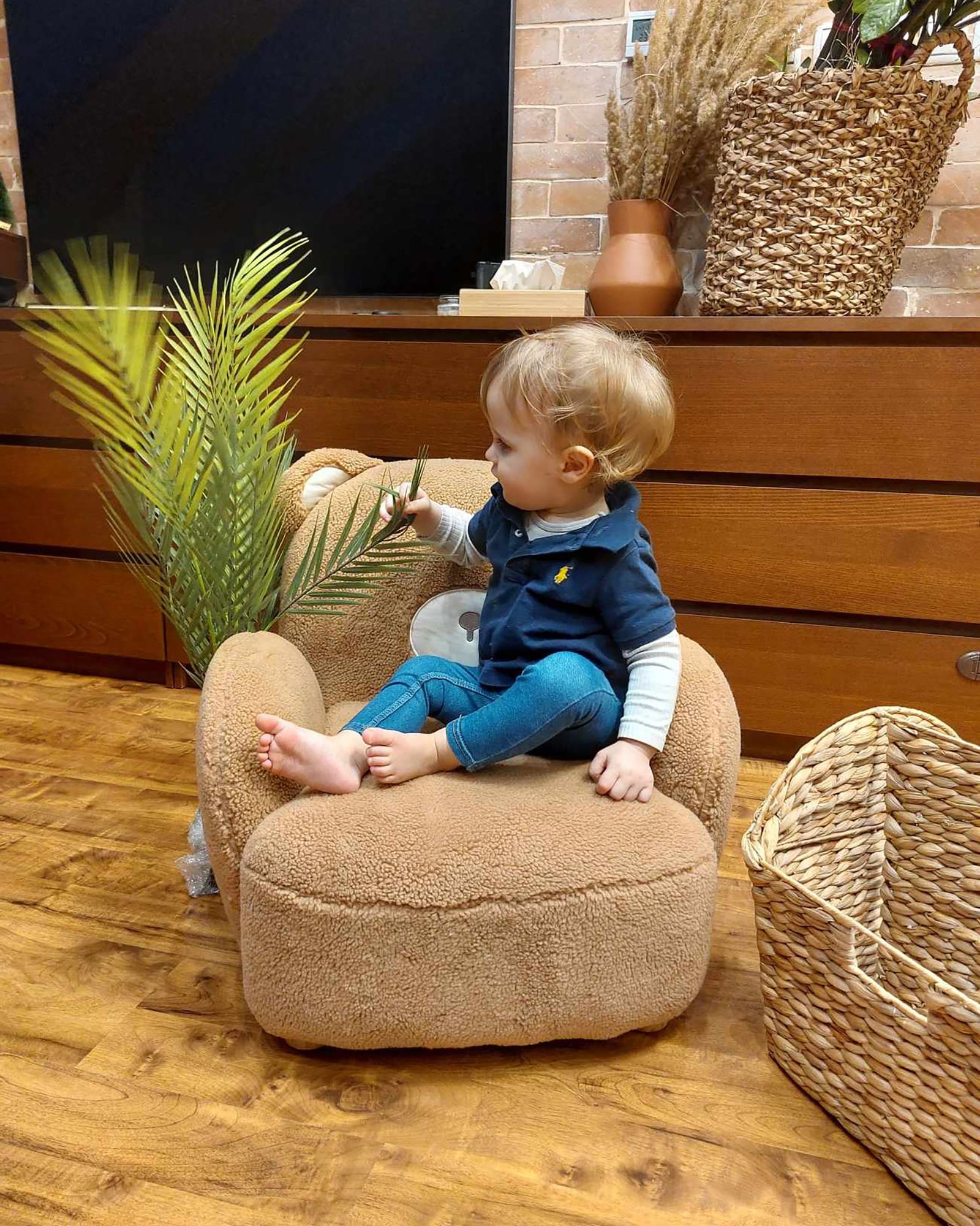 Kids Chair Brown BOO | Beliani.co.uk