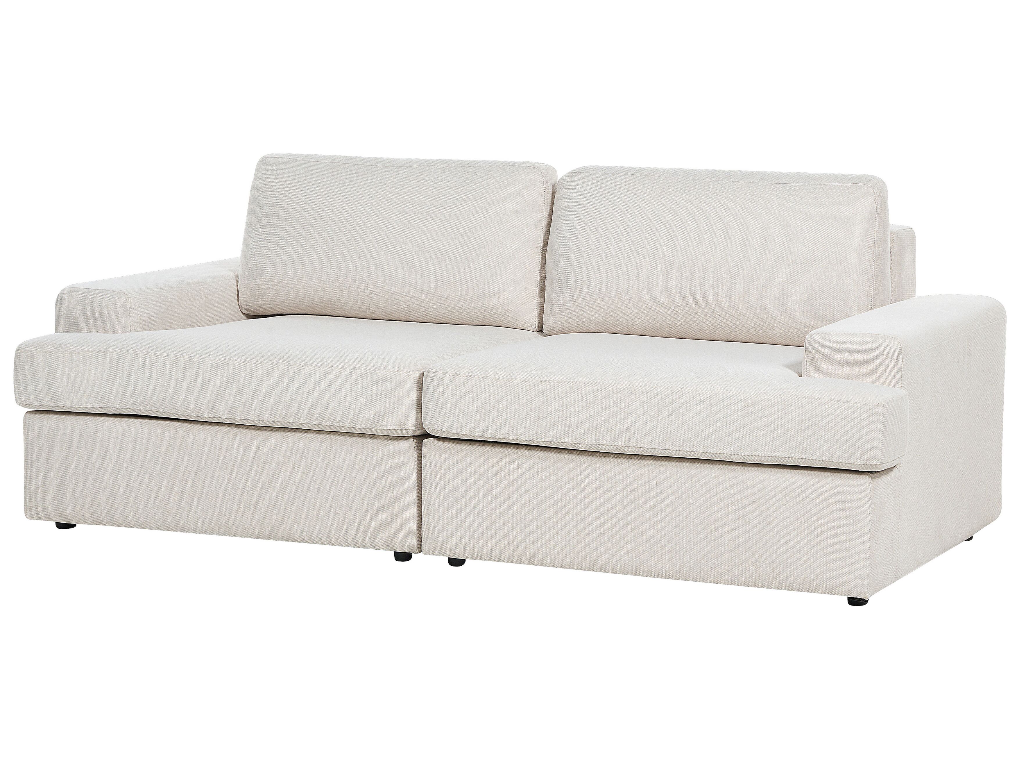 3-Sitzer Sofa hellbeige ALLA | Beliani.at