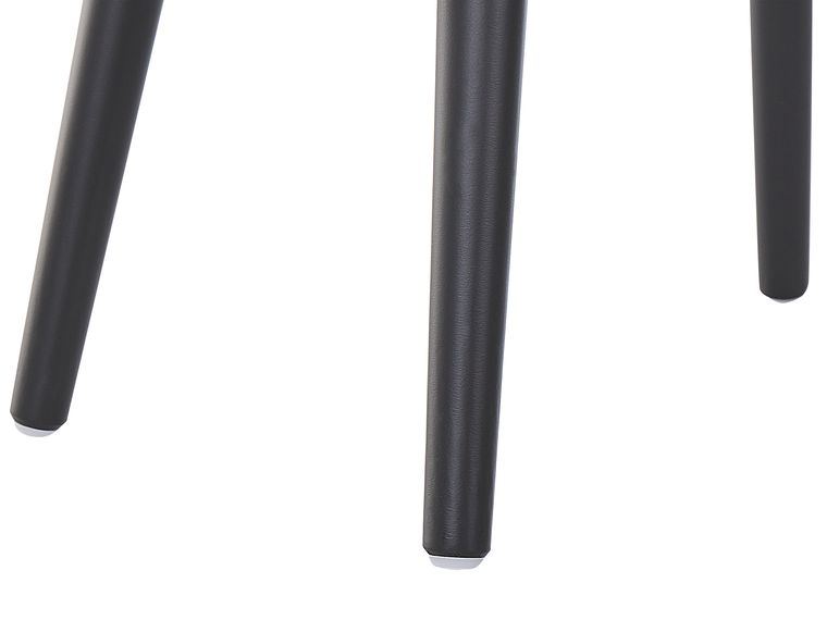 Faux Leather Storage Stool Beige MALLARD | Beliani.co.uk