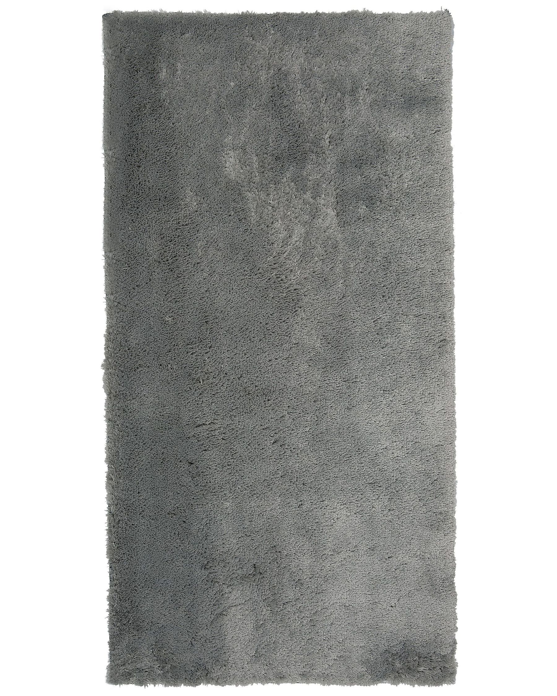 Teppich hellgrau 80 x 150 cm Shaggy EVREN | Beliani.de