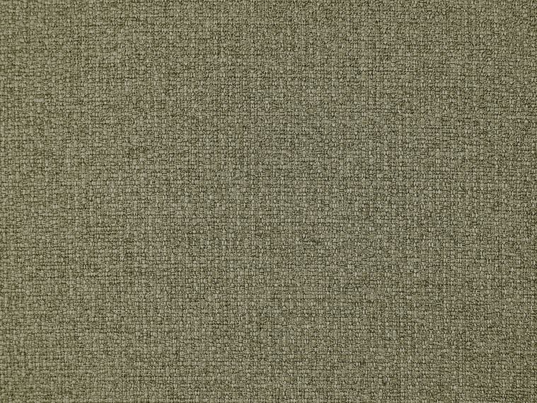 Canapé convertible 3 places en tissu vert olive HASLE | Beliani.fr