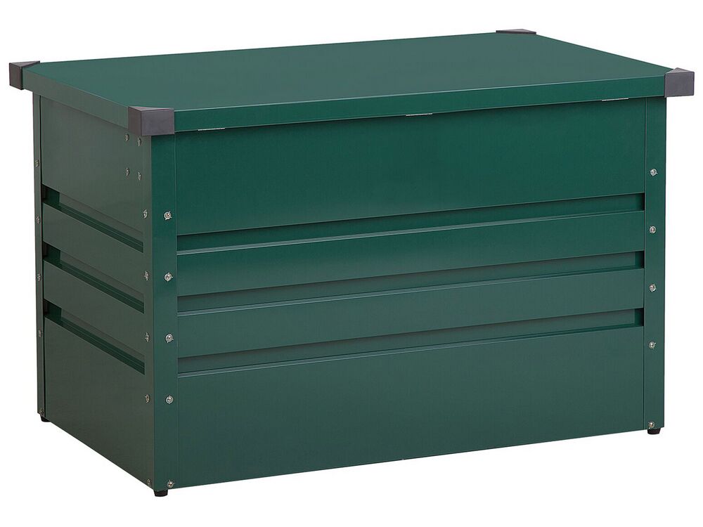 Garden Storage Box 100 x 62 cm Green CEBROSA | Beliani.co.uk