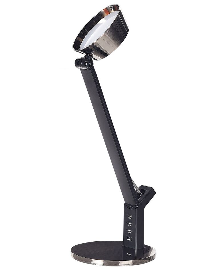 LED bordlampe med USB-port metall messing CHAMAELEON | Beliani.no