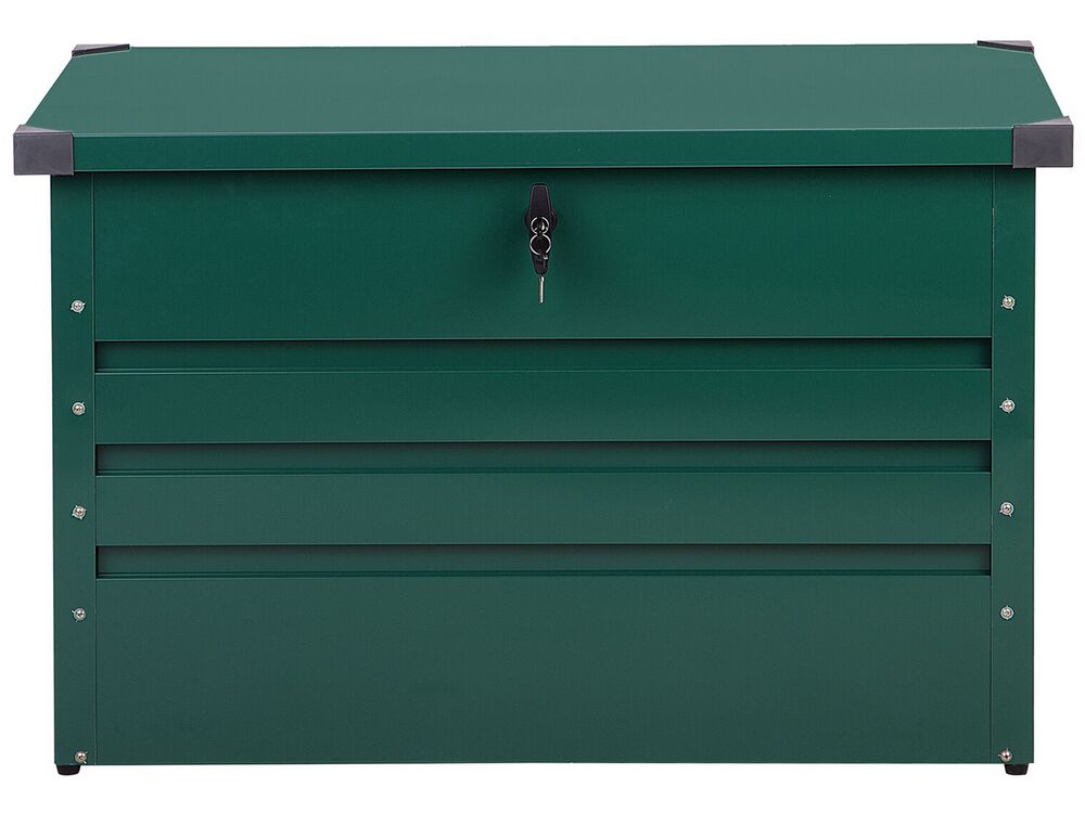 Garden Storage Box 100 x 62 cm Green CEBROSA | Beliani.co.uk