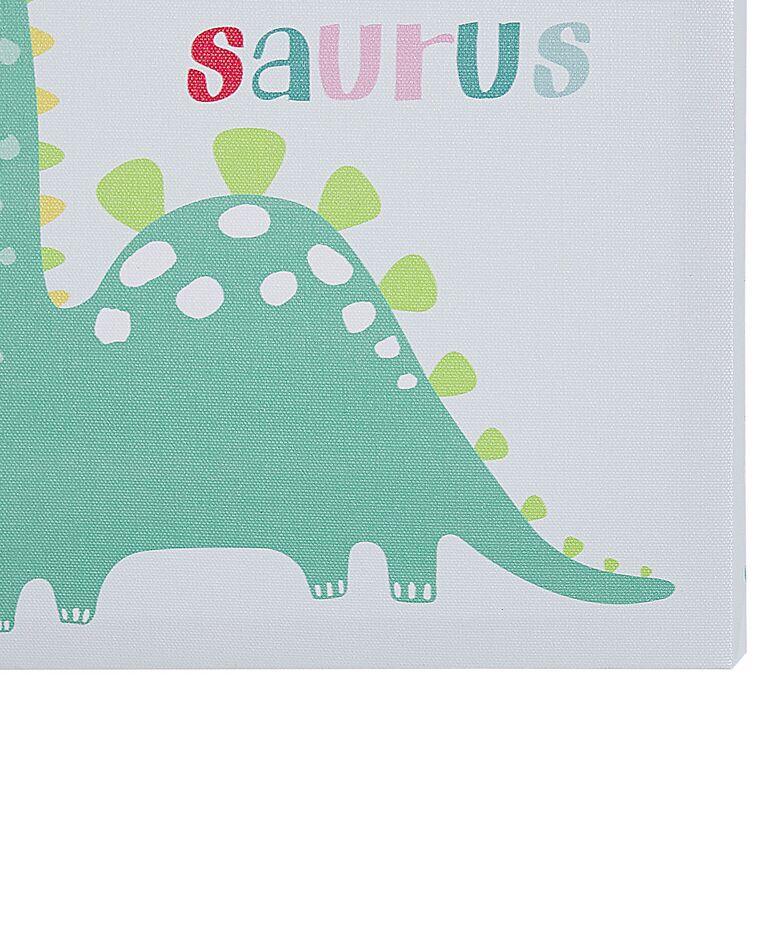 Wanddecoratie wit/groen set van 3 BINGUI | Gratis Levering