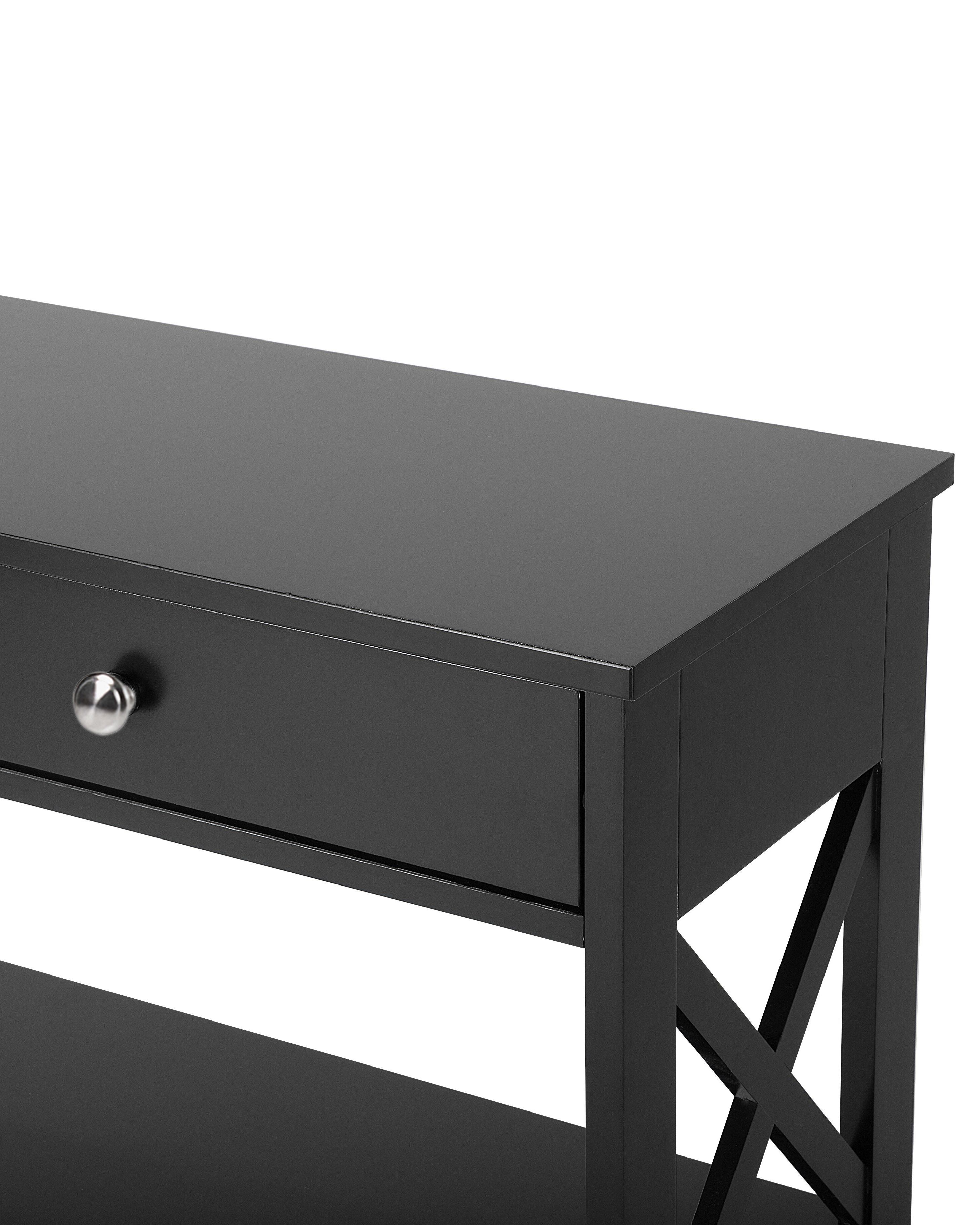 Konsolbord Sort MONTGOMERY | Beliani.dk